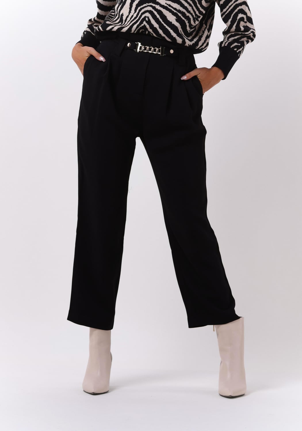 Zwarte SUNCOO Pantalon JULIO PANTS | Omoda