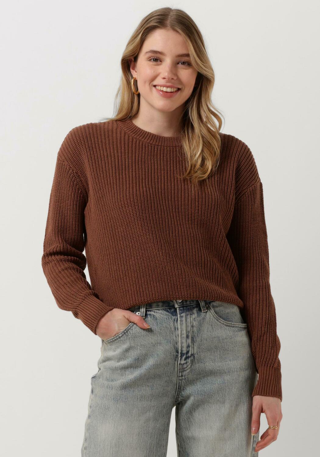 Bruine MINIMUM Trui MIKALA 2.0 | Omoda
