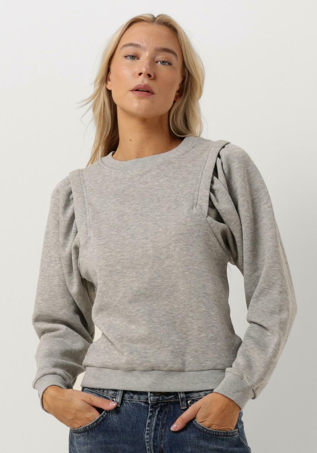 Lichtgrijze RUBY TUESDAY Trui TIMOTHEE SWEAT TOP WITH SHOULDER DETAIL ...