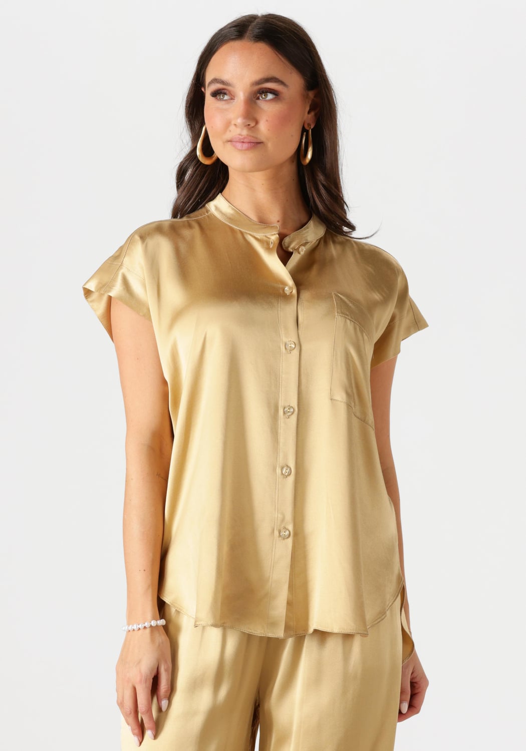 Gouden GREEK ARCHAIC KORI Blouses 150102 | Omoda