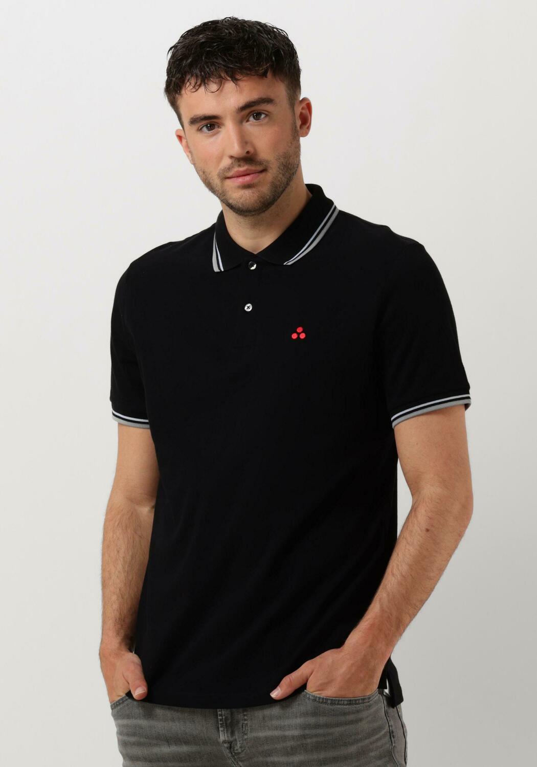 Zwarte PEUTEREY Polo NEW MEDINILLA STR | Omoda