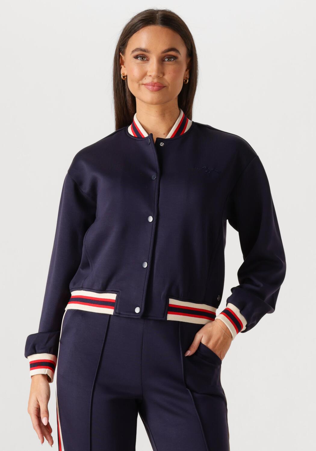 Donkerblauwe NUKUS Jack NINA JACKET | Omoda