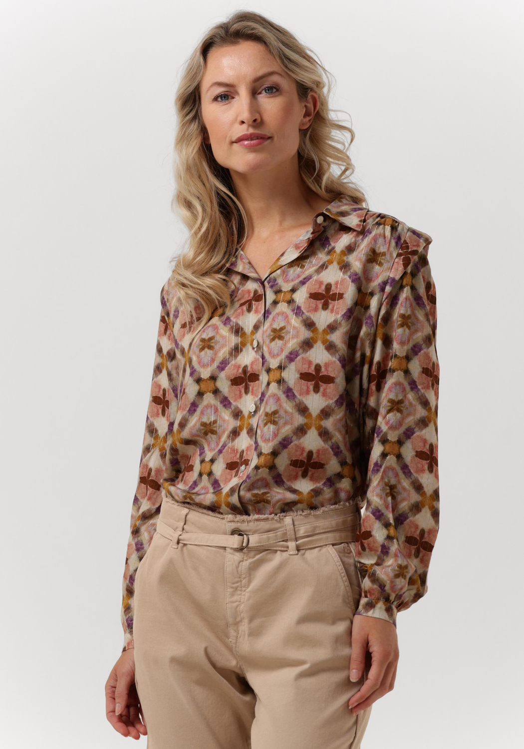 Multi SUMMUM Blouse BLOUSE FADED ALL OVER | Omoda