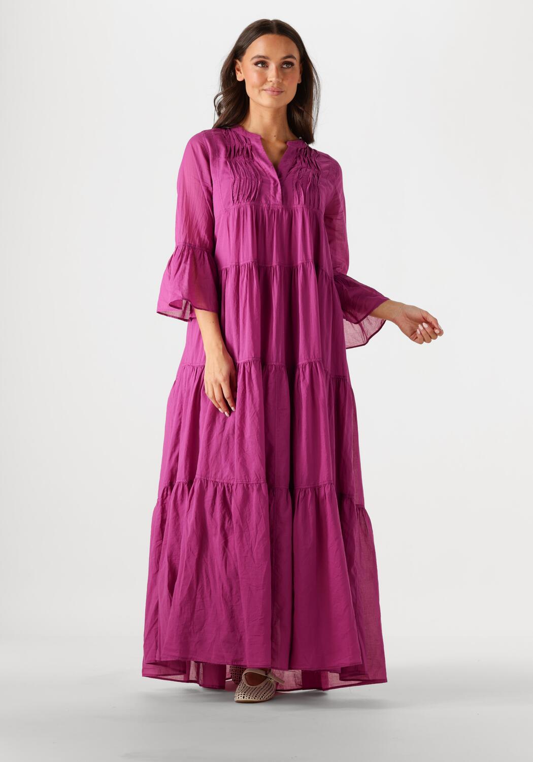 Paarse DEVOTION Maxi jurk OCEAN | Omoda