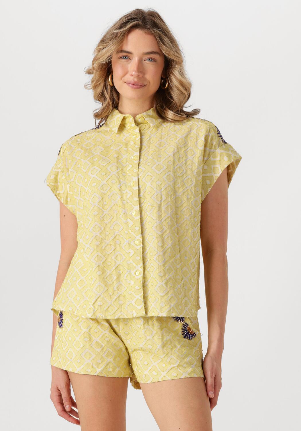 Butter yellow WILD Blouses LIONEL | Omoda